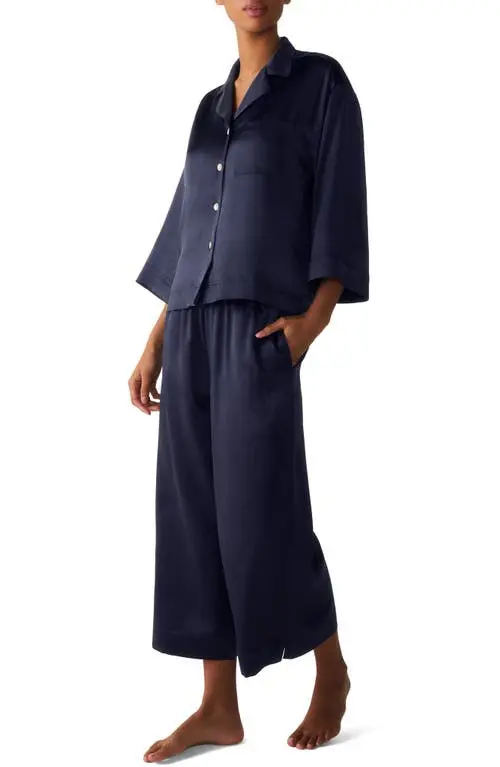 PETITE PLUME Olivia Silk Pajamas