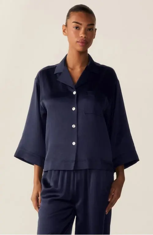 PETITE PLUME Olivia Silk Pajamas