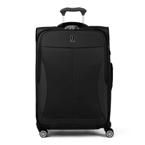TRAVELPRO Walkabout 6 Softside Expandable 3 Piece Spinner Luggage Set - Jet Black