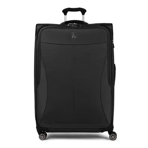 TRAVELPRO Walkabout 6 Softside Expandable 3 Piece Spinner Luggage Set - Jet Black