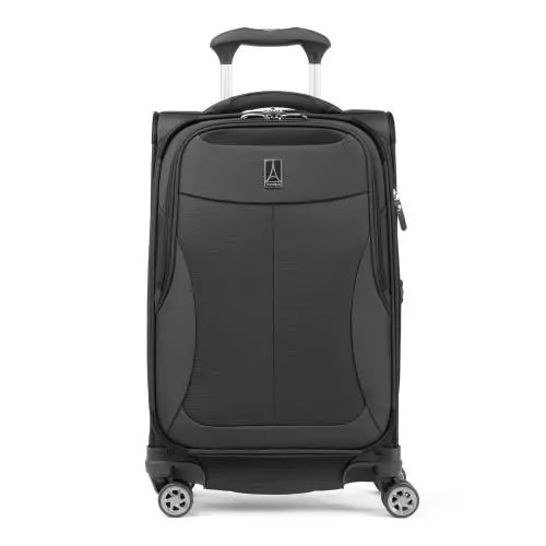 TRAVELPRO Walkabout 6 Softside Expandable 3 Piece Spinner Luggage Set - Jet Black