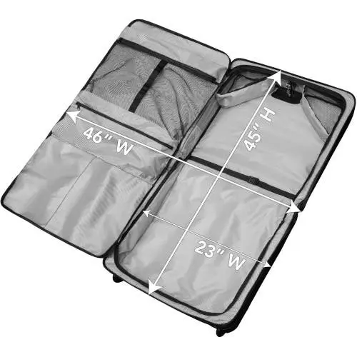 WALLYBAGS Tufton 45" Deluxe Wheeled Garment Bag