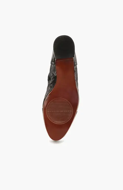 Chie Mihara Nishawa Crocodile-embossed Patent Leather High Boots - Black