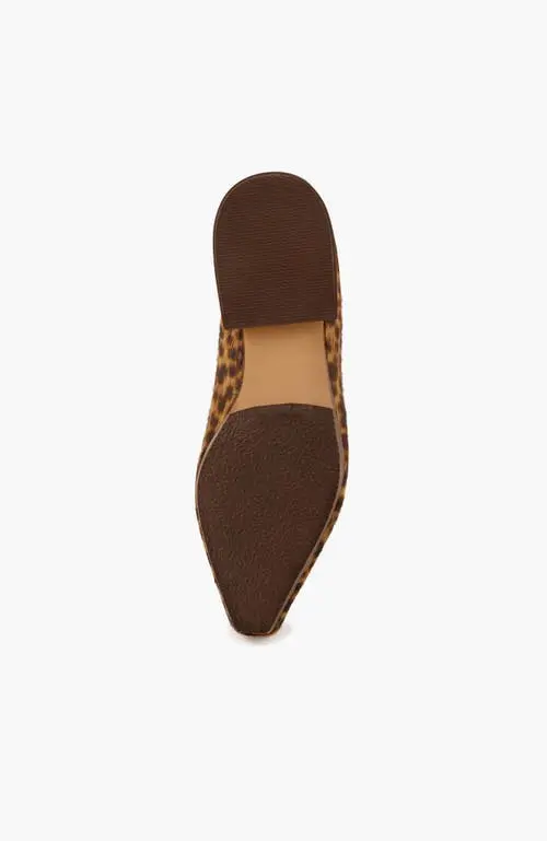 Chie Mihara Gatui Leopard Print Suede Buckle Pump