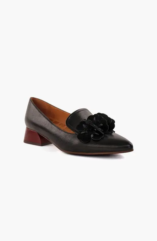 Chie Mihara Hadros49 Patent Leather And Suede Loafers