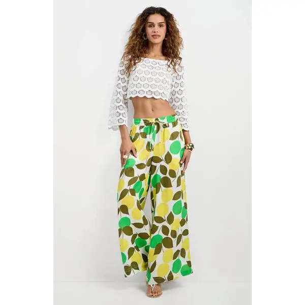 Trina Turk Azule Wide-leg Pant