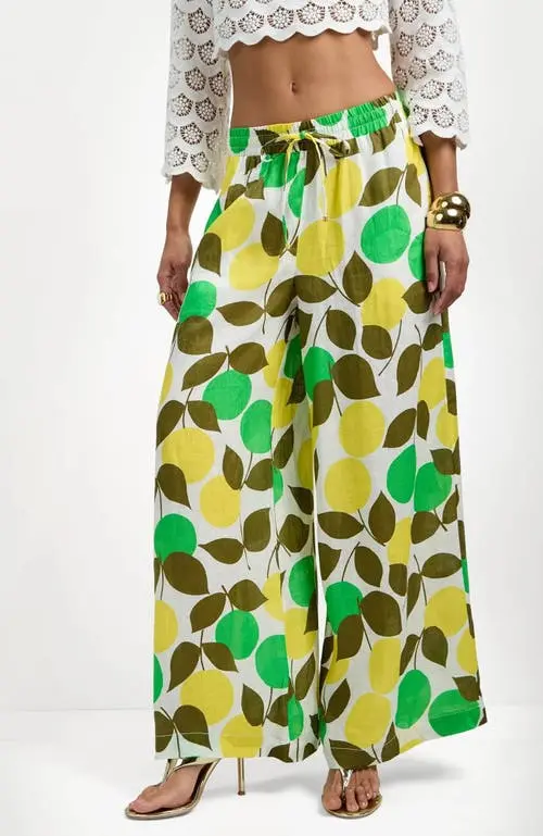 Trina Turk Azule Wide-leg Pant