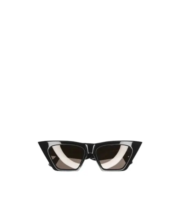 Phoebe Philo Peak Sunglasses - Black