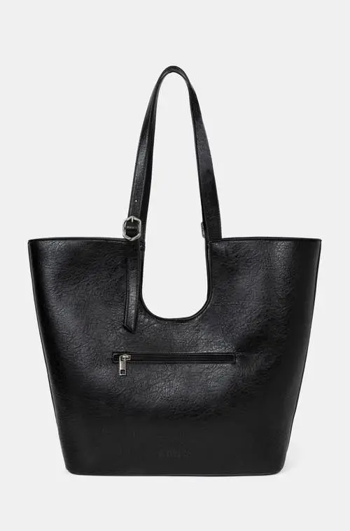 DISTURBIA Arma Woodlouse Rivet Tote Bag