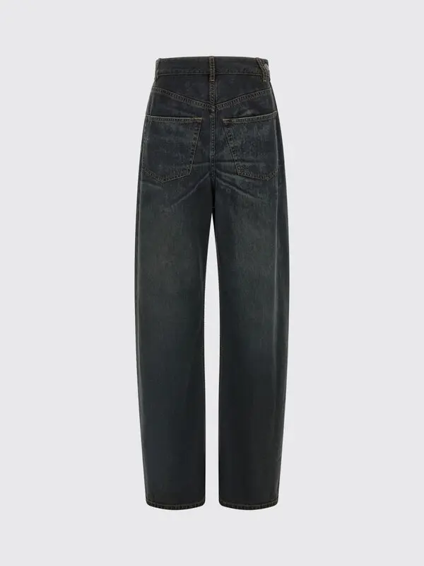 MAISON MARGIELA High-waisted Baggy Denim Jeans With Side Zip Closure