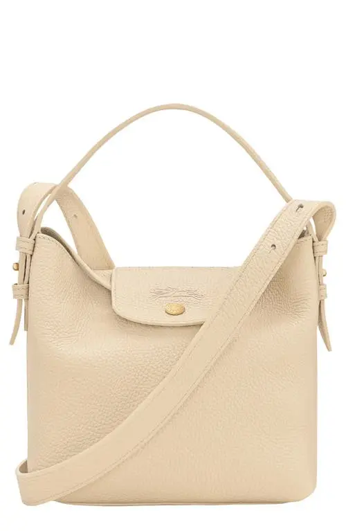 Longchamp Le Cadence S Leather Bucket Bag - Vanilla
