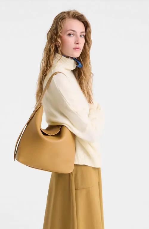 Longchamp Le Cadence Leather Shoulder Bag - Dulce