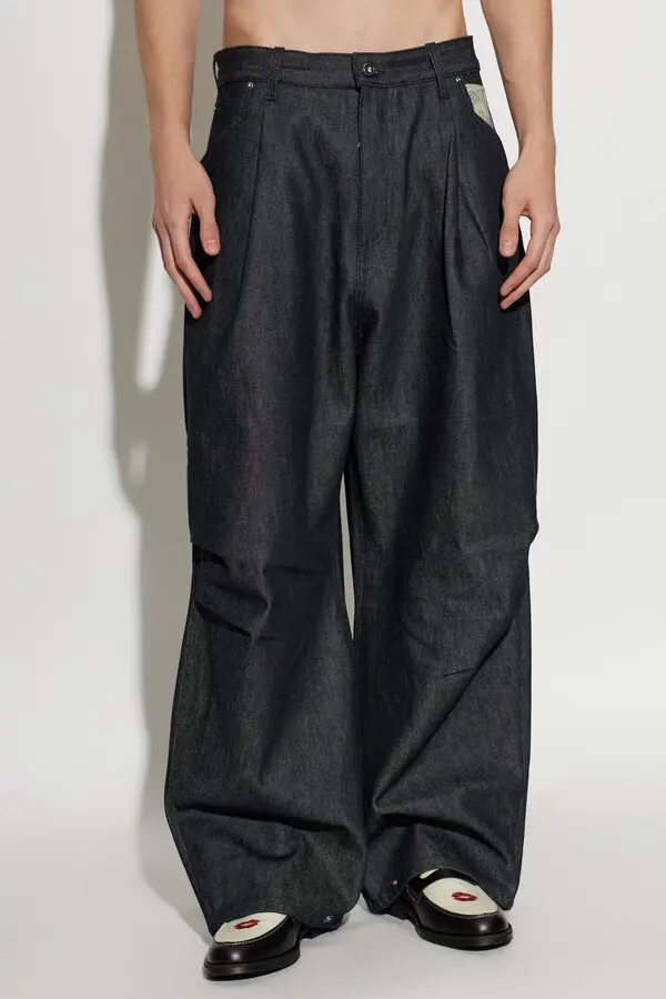 PDF Wide-leg Jeans