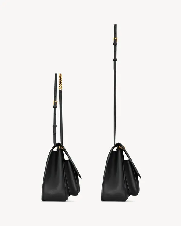 Saint Laurent Niki Soft Medium In Lambskin - Black