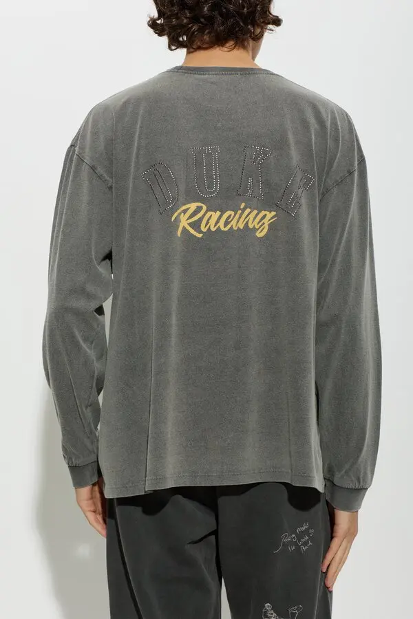 DUKE + DEXTER T-shirt With Patches - Grey