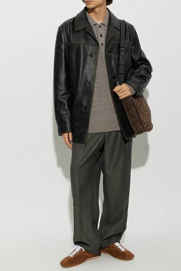 Bottega Veneta Wool Cargo Trousers