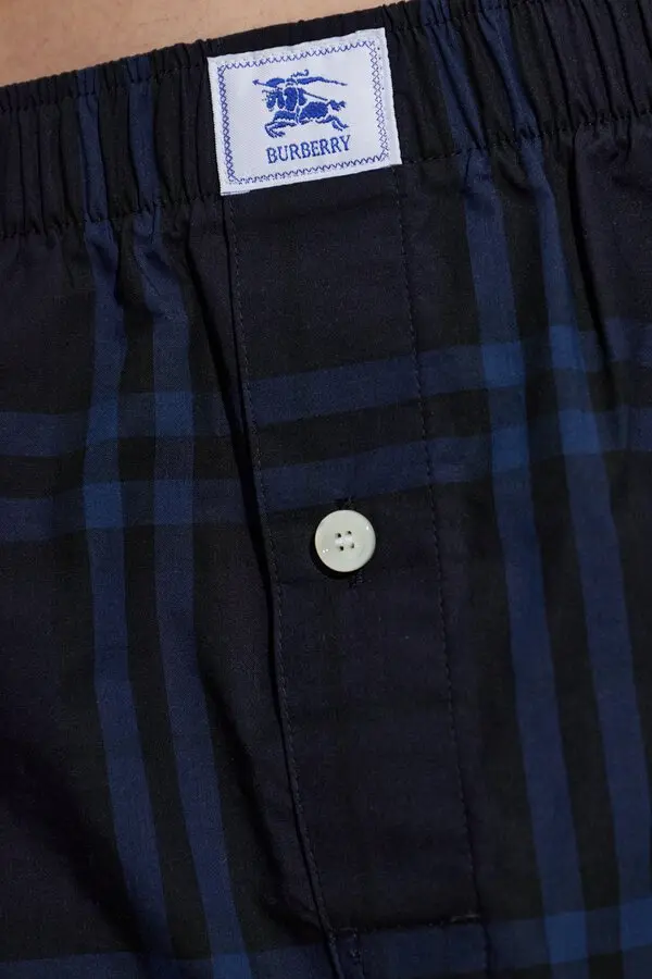Burberry Barnaby Boxer Shorts - Navy Blue