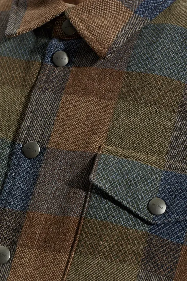 Etro Insulated Checked Jacket
