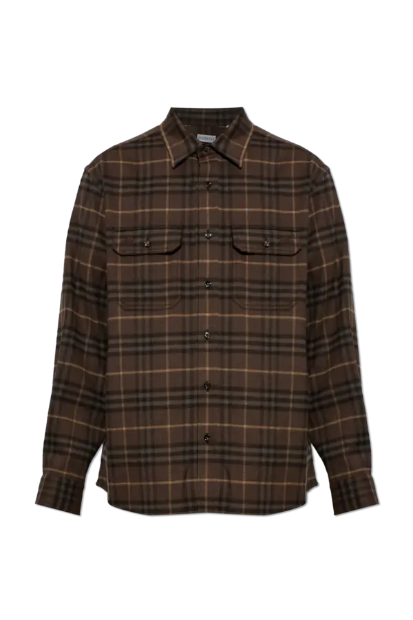 Burberry Wool Shirt ‘cadoc