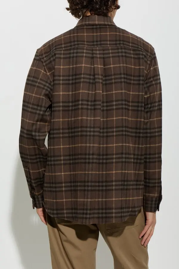 Burberry Wool Shirt ‘cadoc