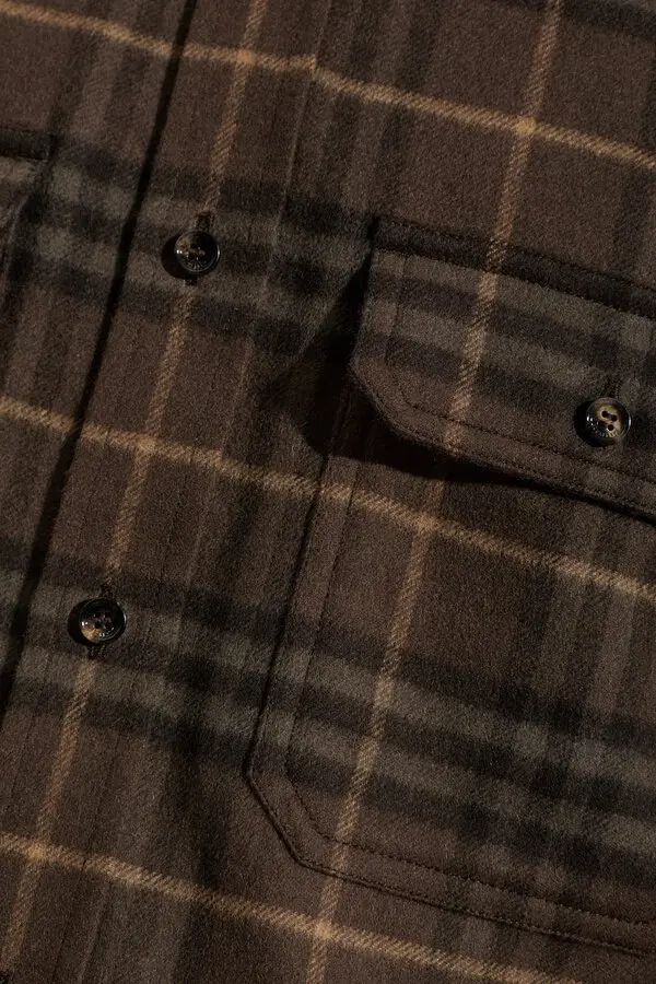 Burberry Wool Shirt ‘cadoc