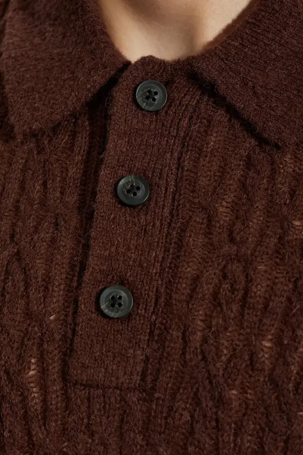 ALLSAINTS Cyclone’ Long Sleeve Polo