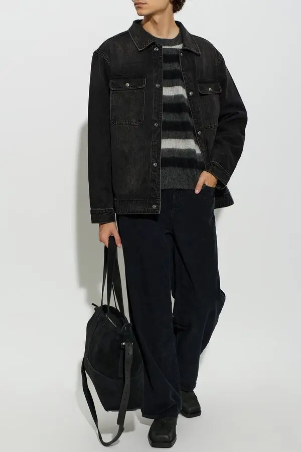 ALLSAINTS Castleford Denim Jacket - Black