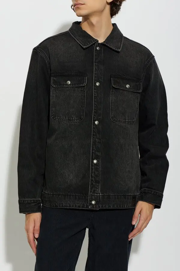 ALLSAINTS Castleford Denim Jacket - Black