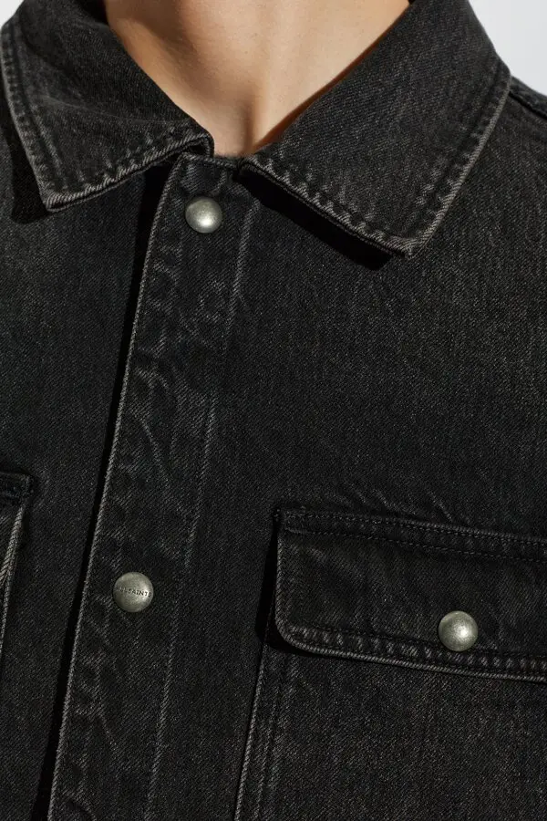ALLSAINTS Castleford Denim Jacket - Black