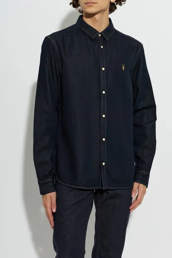 ALLSAINTS Gleason Denim Shirt