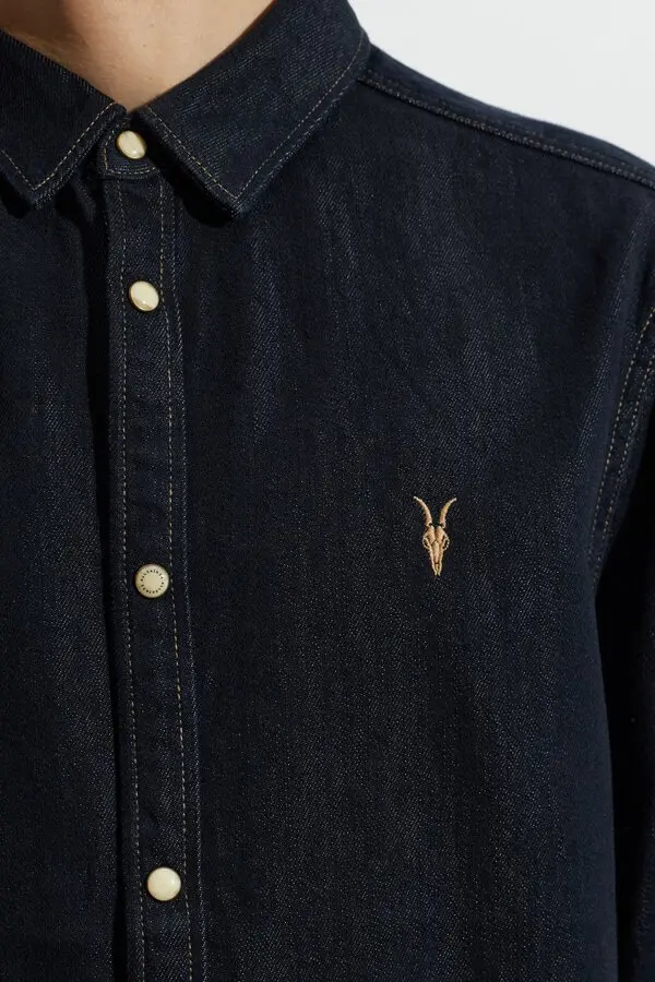 ALLSAINTS Gleason Denim Shirt