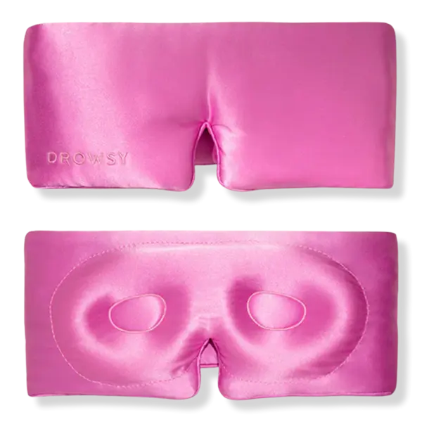 DROWSY Eyelash Protecting Silk Sleep Mask - Heatwave