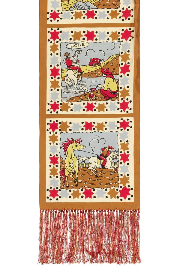 BODE Cowboy Comic Scarf