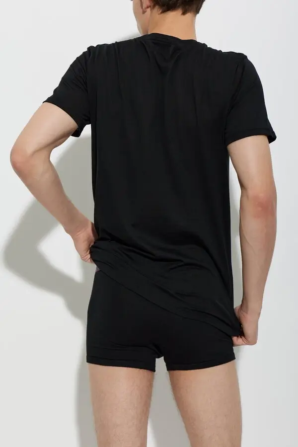 VIVIENNE WESTWOOD Cotton T-shirt With Embroidered Logo