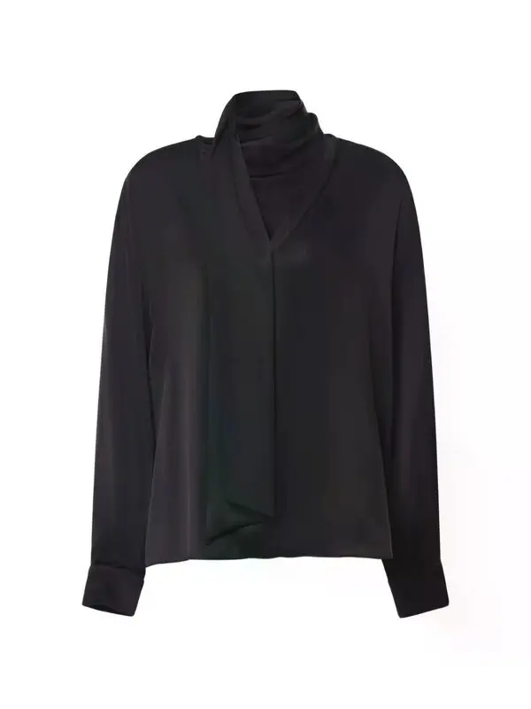 Pinko Tie-neck Long-sleeve Shirt