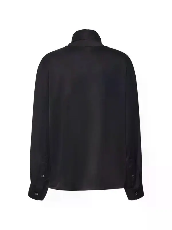 Pinko Tie-neck Long-sleeve Shirt