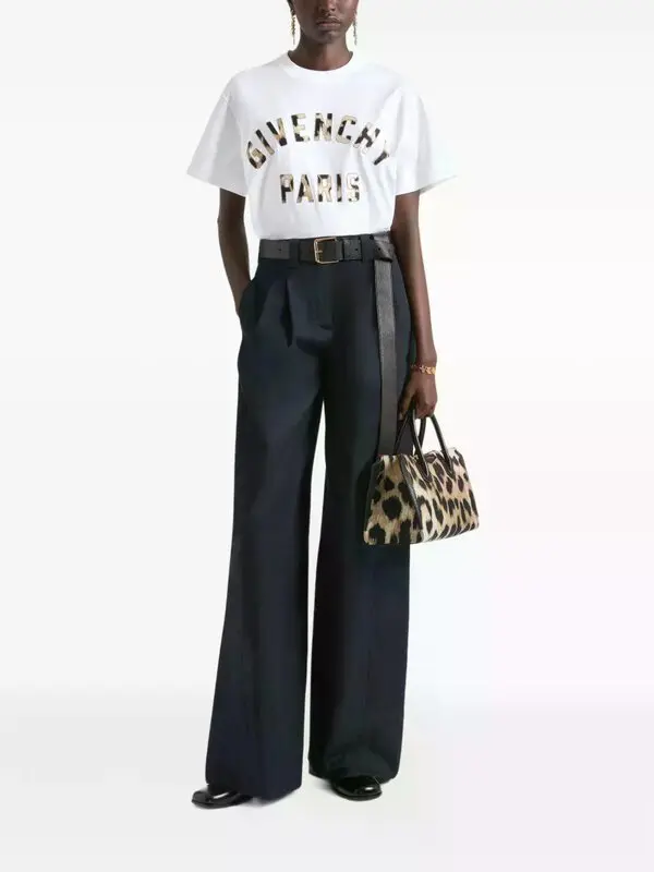 Givenchy Small Antigona Catchall Bag In Leopard Jacquard