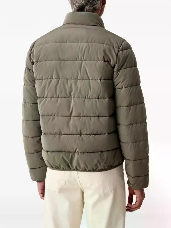 AERONAUTICA MILITARE Logo-patch Padded Jacket - Green