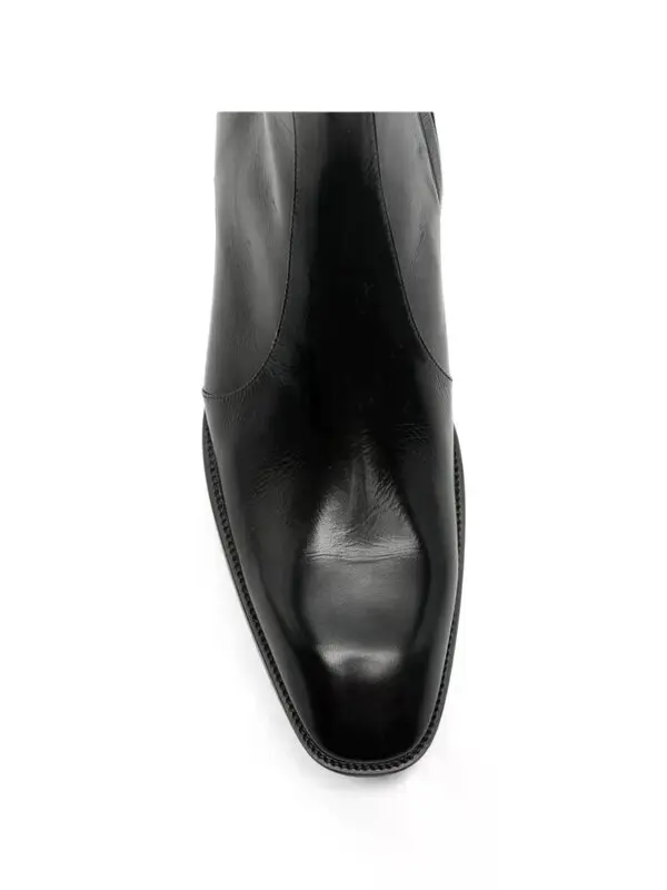 Saint Laurent Leather Ankle Boots