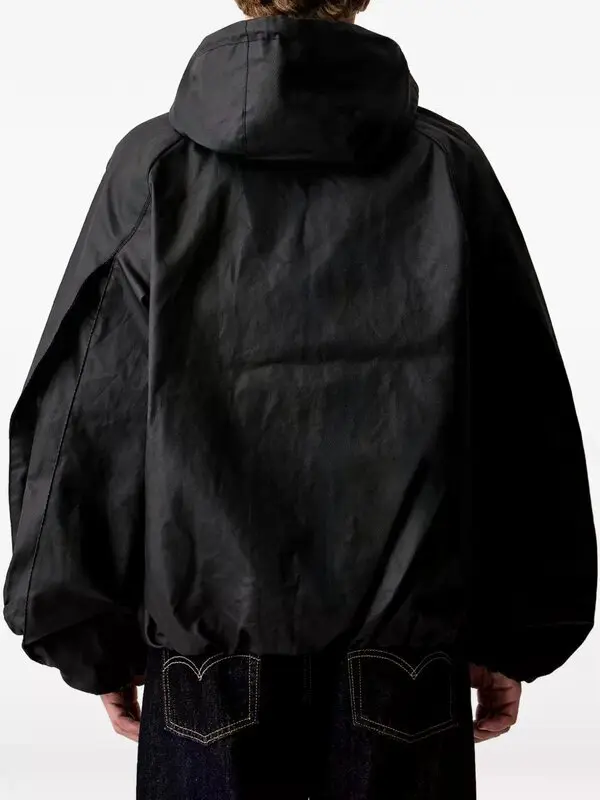 Rains Hooded Raglan-sleeve Jacket