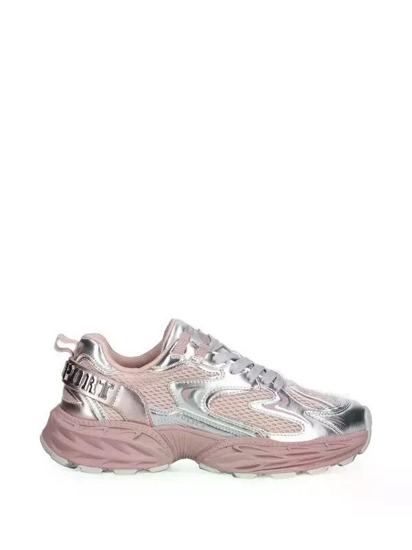 PLEIN SPORT Runner Pulse X Metallic Sneakers