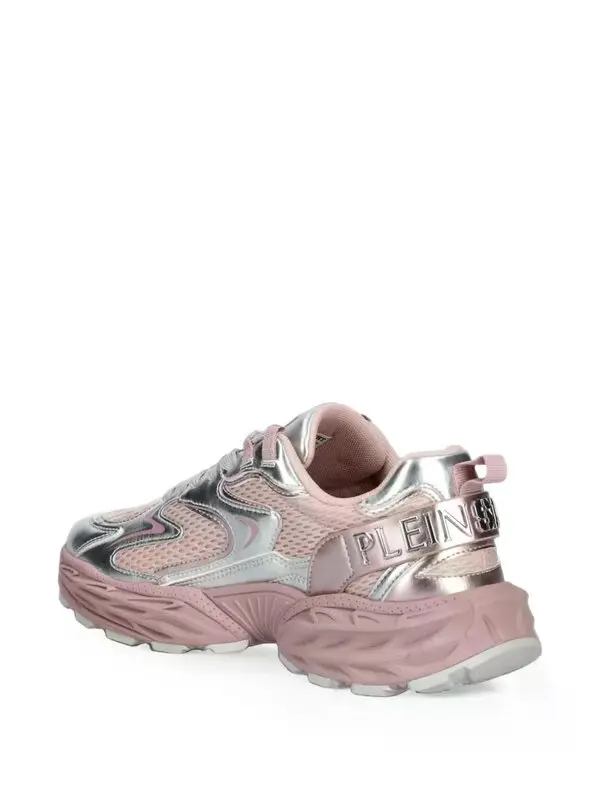 PLEIN SPORT Runner Pulse X Metallic Sneakers