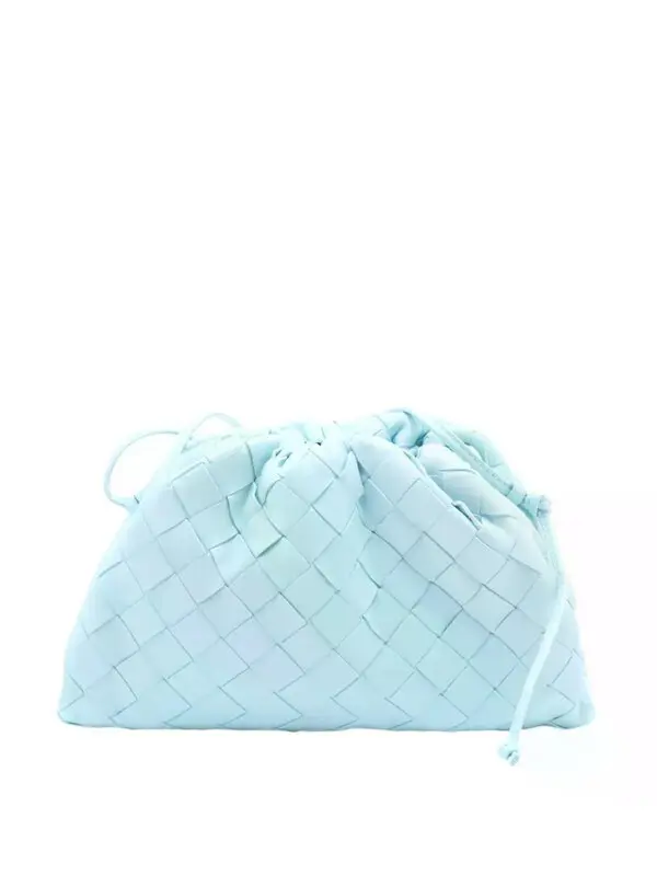 Bottega Veneta 2012-2026 Nappa Intrecciato The Mini Pouch Crossbody Bag