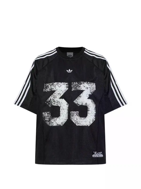 Adidas Logo-print Mesh T-shirt