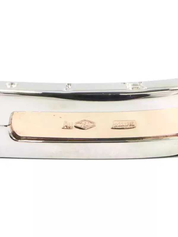 BVLGARI 2010s B-zero1 Open Bracelet - Silver