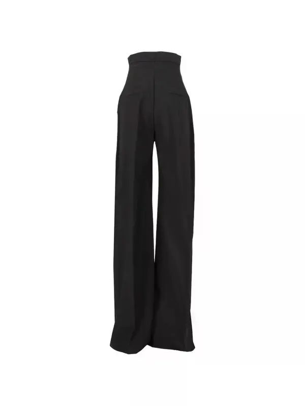 Rick Owens Dirt Cooper High-waisted Trousers