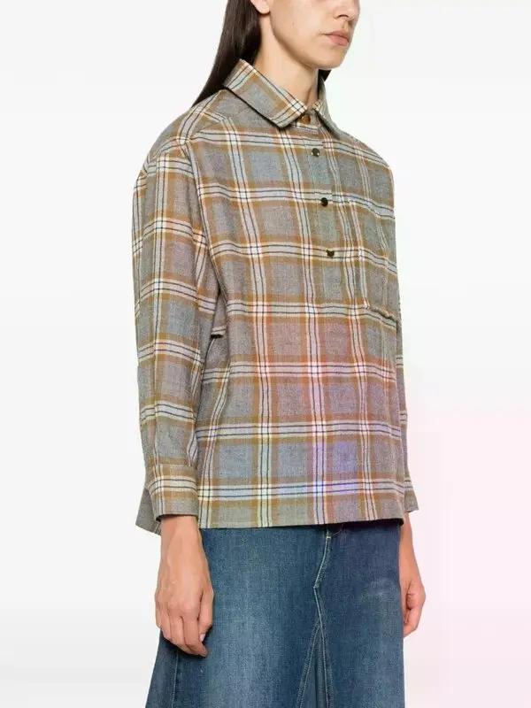 A.SHIRT MILANO Catherine Check-print Shirt