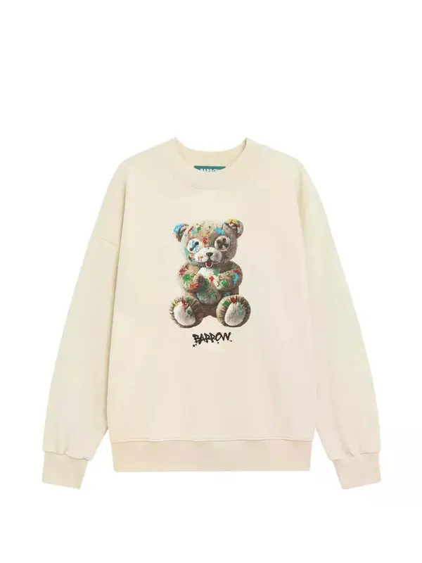 BARROW Teddy-bear Print Sweatshirt - Neutrals