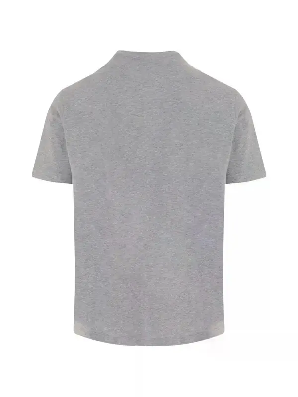 Emporio Armani Graphic-print T-shirt - Grey