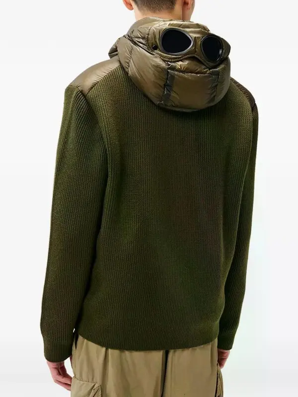 C.P. COMPANY Goggle Hood Padded Jacket